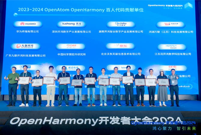 OpenHarmony开发者大会2024顺利召开，代码共建成果丰硕-互联网专区